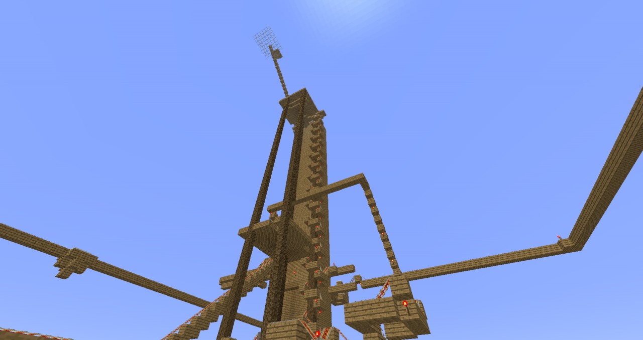 My RollerCoaster Minecraft Map