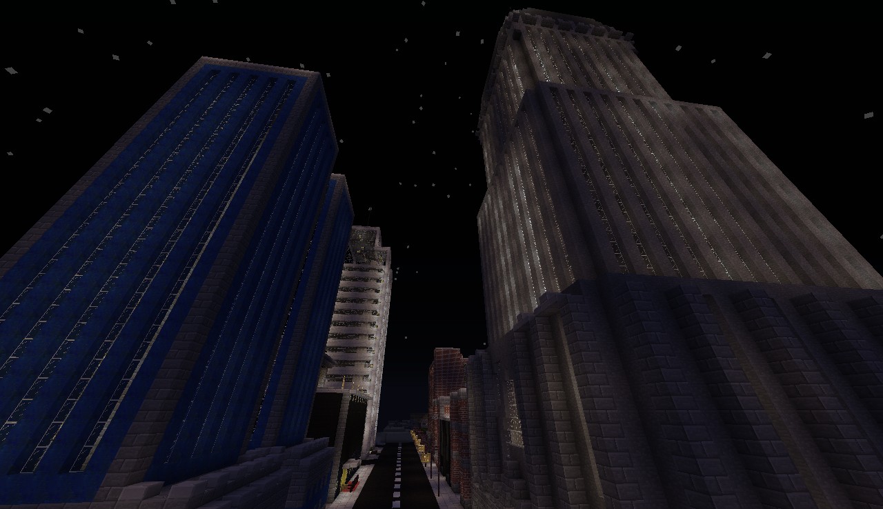 Creeper Tower and city Minecraft Map