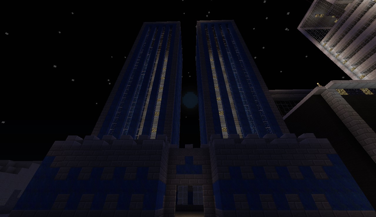 Creeper Tower and city Minecraft Map