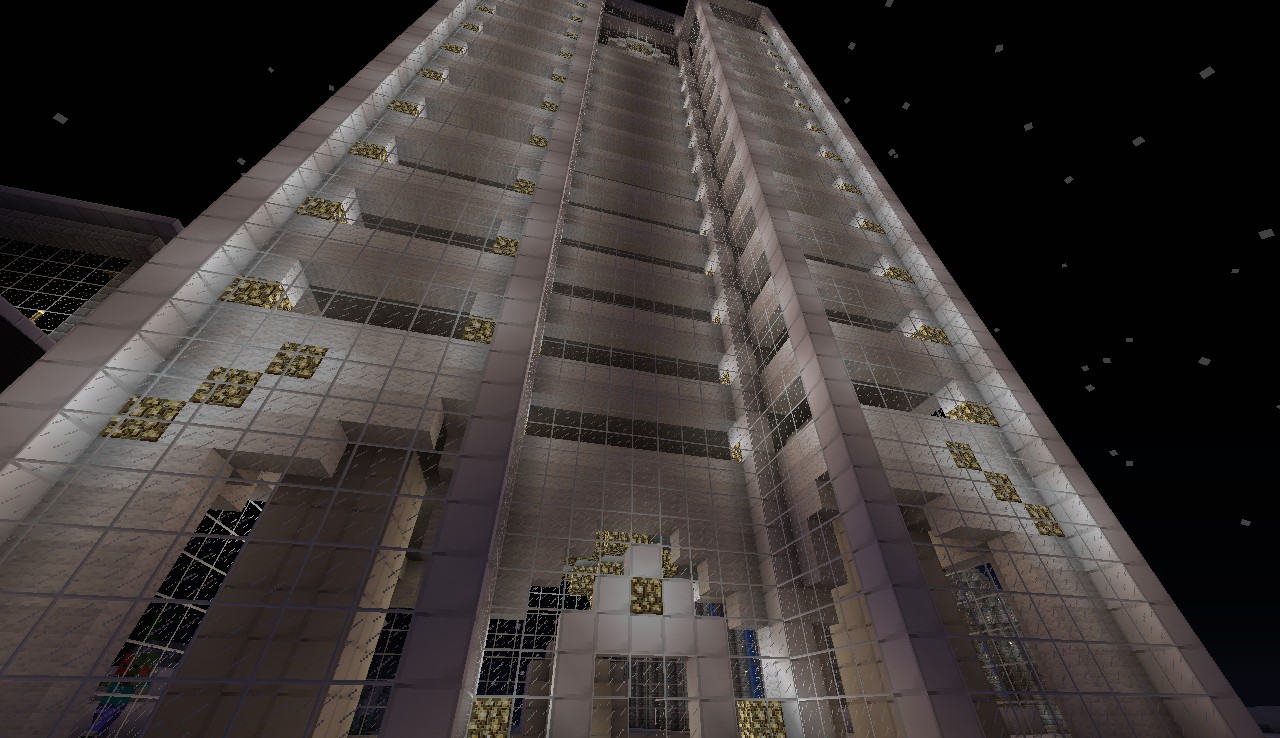 Creeper Tower and city Minecraft Map