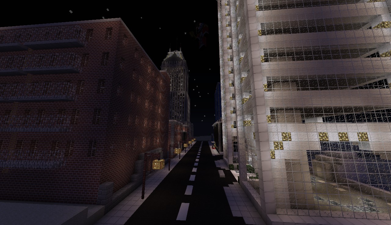 Creeper Tower and city Minecraft Map