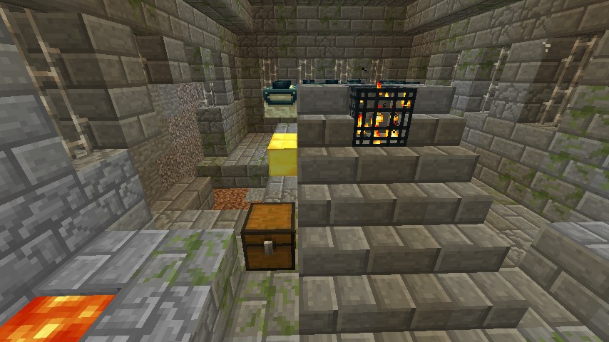 A Stronghold Minecraft Map