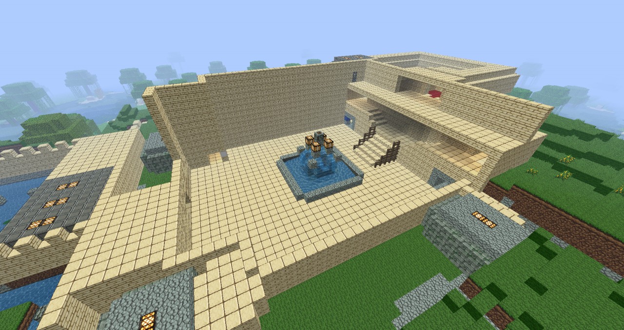 Spy vs. Spy Mansion replica Minecraft Map