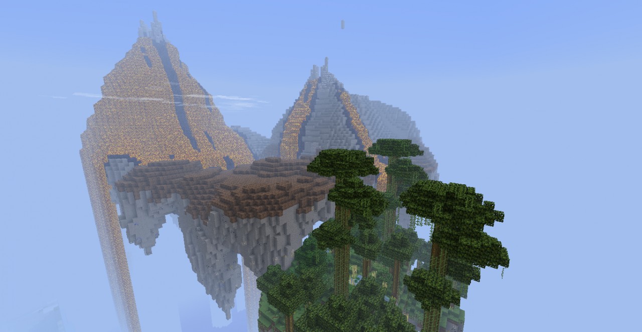 Floating Islands v2 Minecraft Map