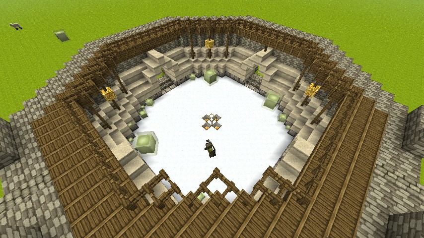 Spleef arena Minecraft Map