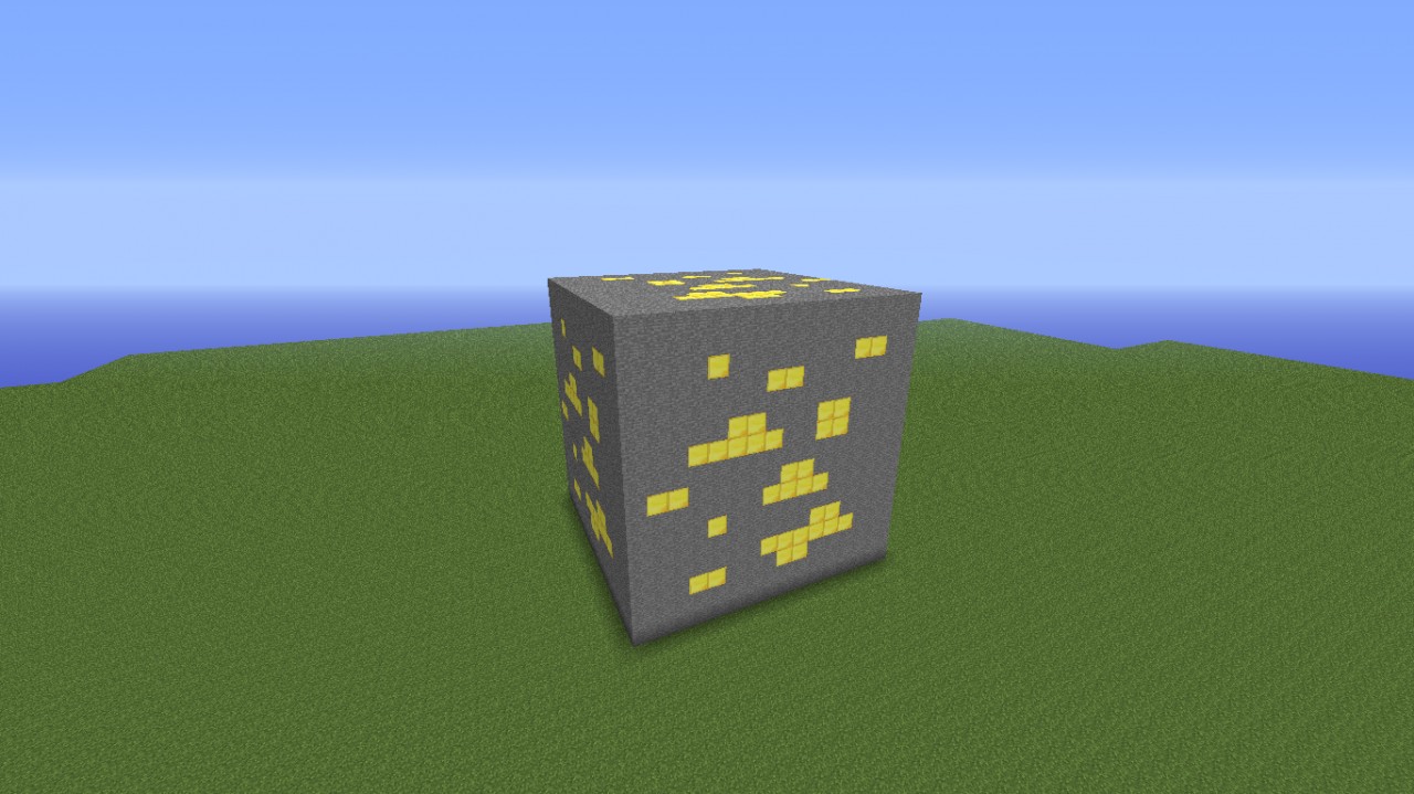 Giant Gold Ore Minecraft Map