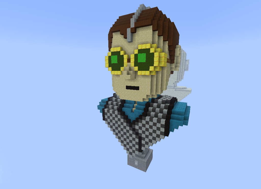 Bust statue template Minecraft Project