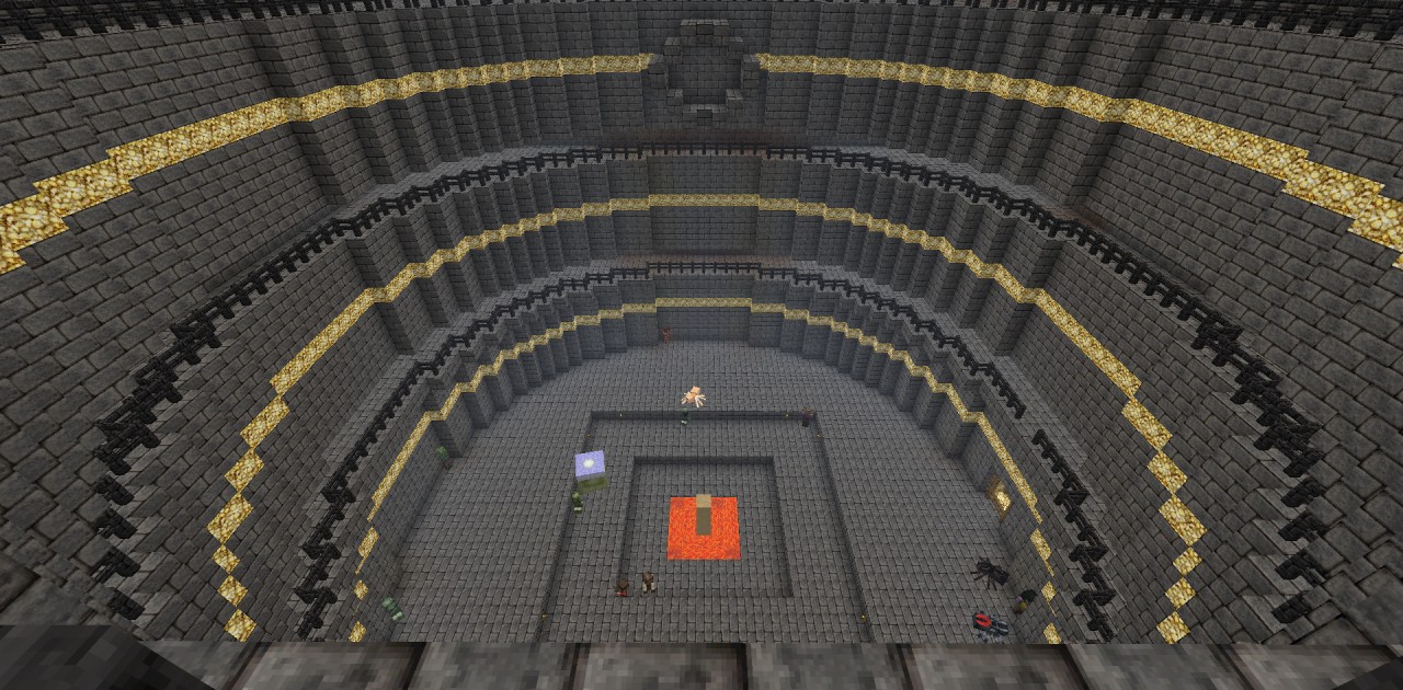 PVP Battle Arena Minecraft Map