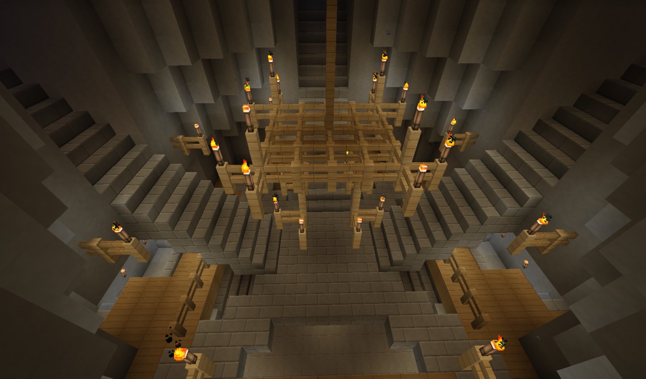 Underground metro station Minecraft Project
