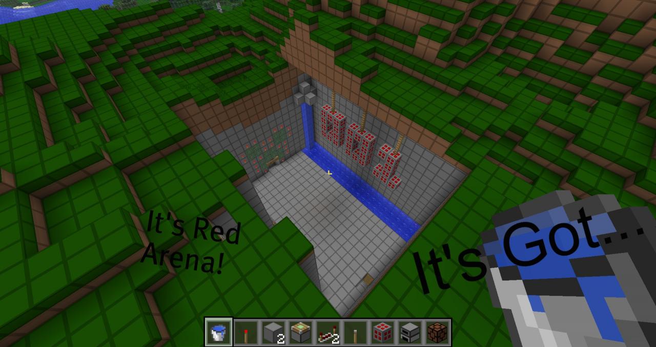 Redstone Arena Minecraft Map