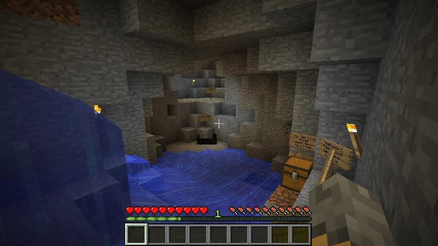 Survival Cave [New and Improved!] Minecraft Map