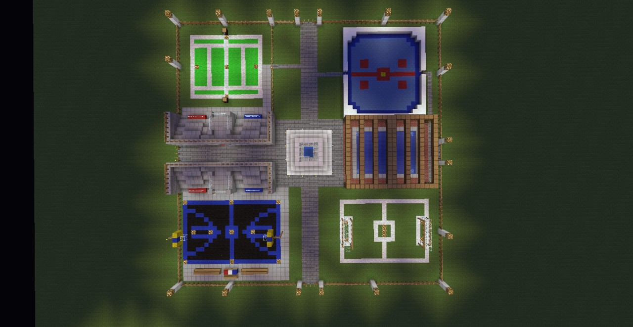 Recreation Center Minecraft Map