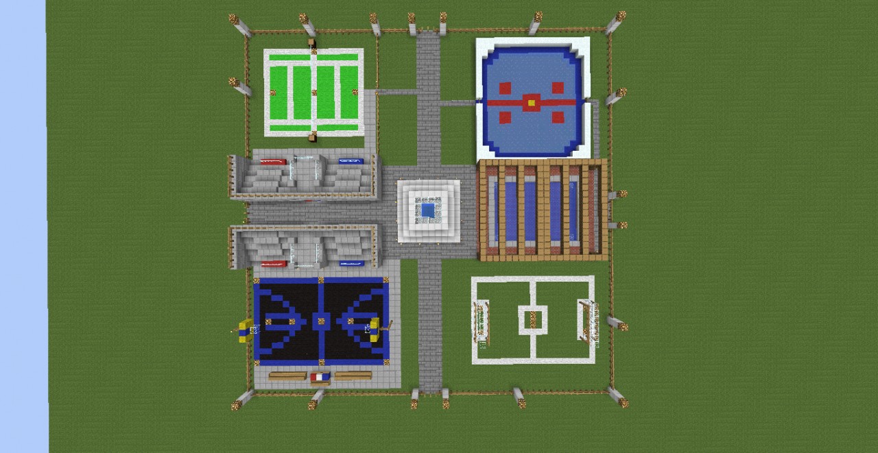 Recreation Center Minecraft Map