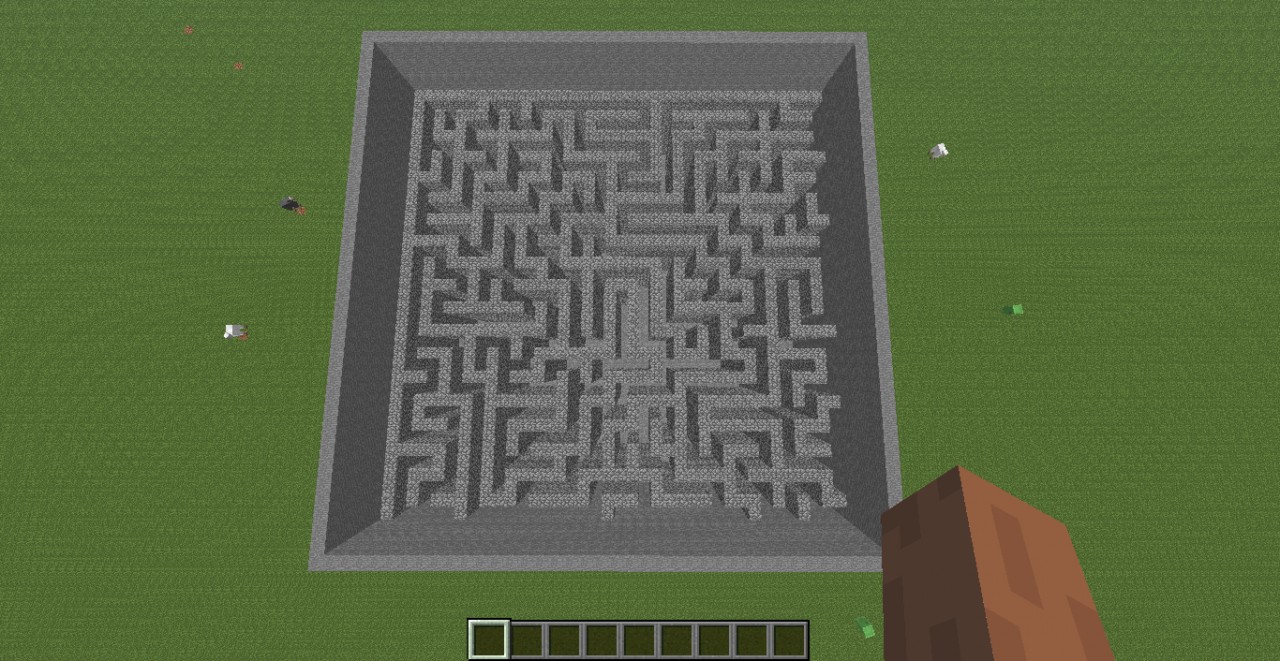 A-MAZE-ING MAZE Minecraft Map