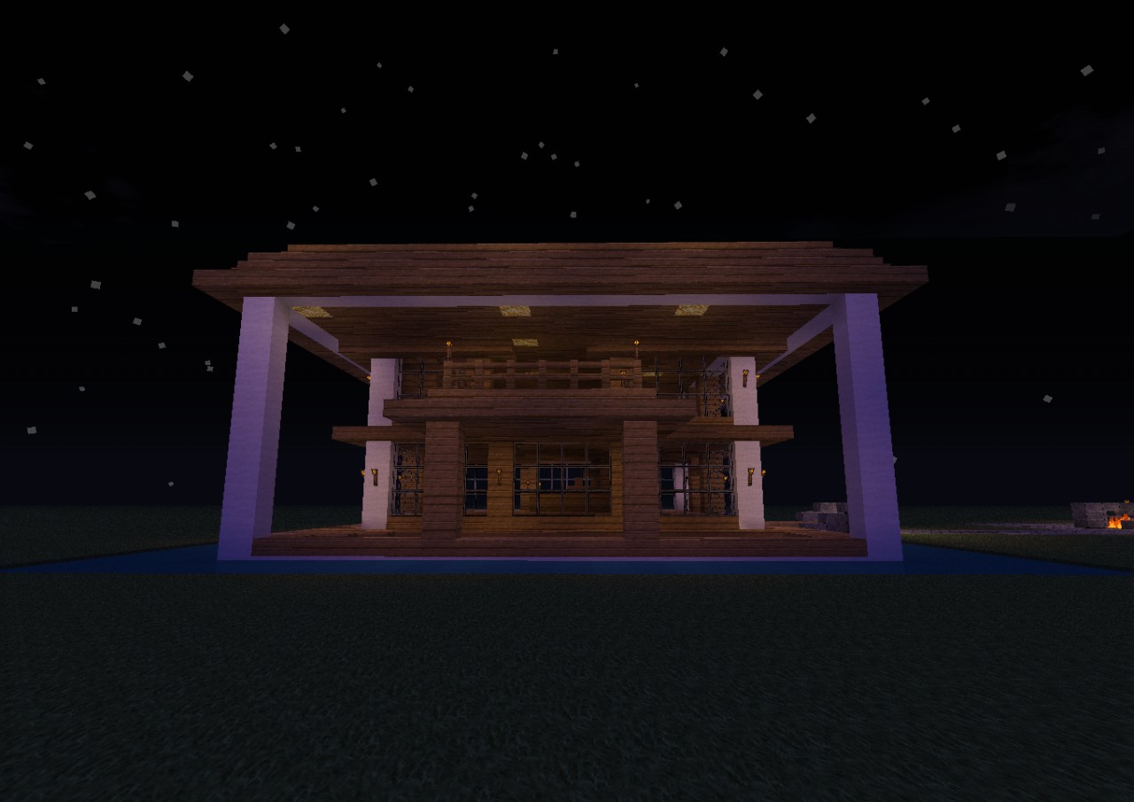 House on the water Minecraft Map