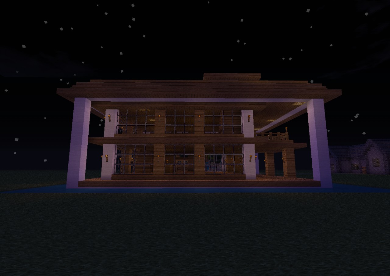 House on the water Minecraft Map