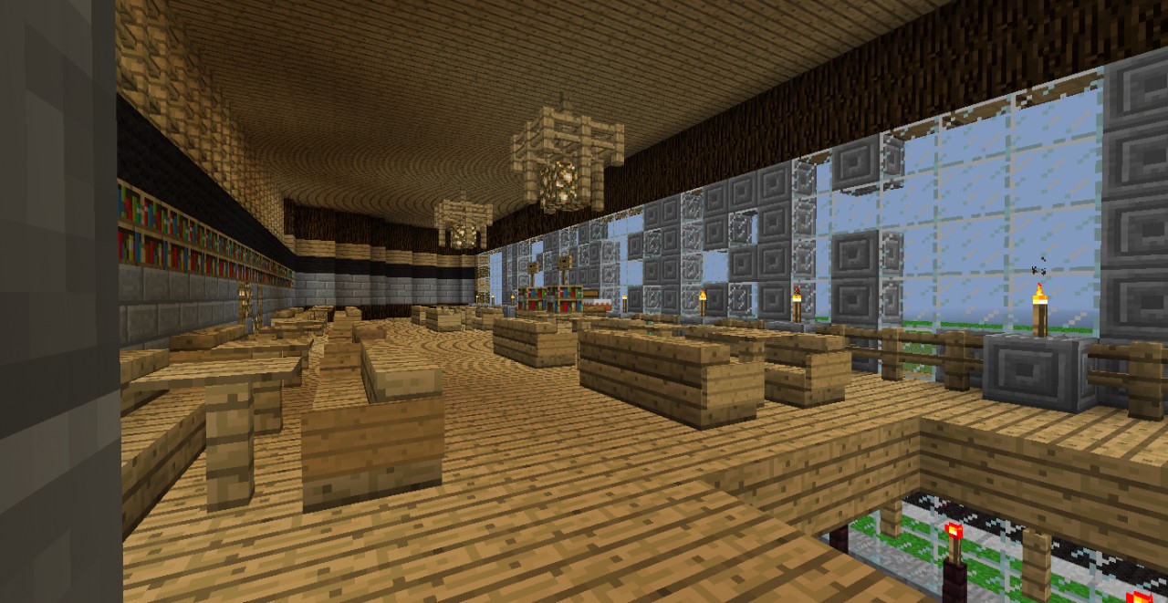 Big Library [+DOWNLOAD] Minecraft Map