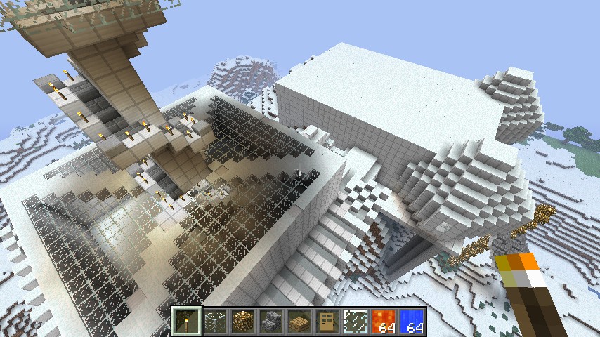 My testing laboratory. Minecraft Map