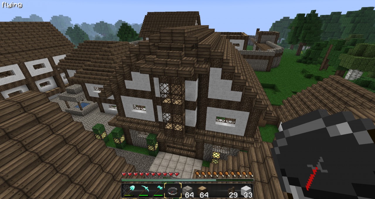 Medieval House with Tutorial Minecraft Map