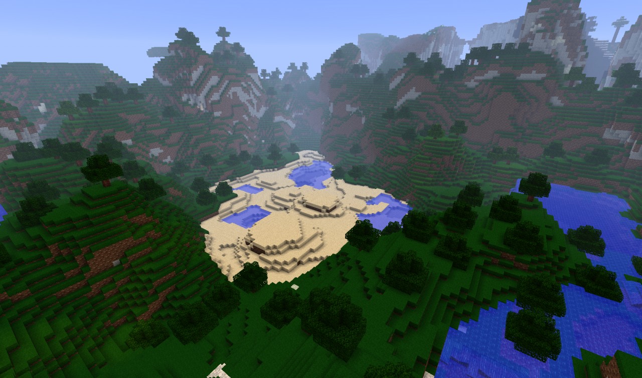 Terraforming Minecraft Map
