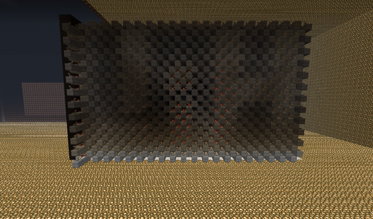 Redstone Lamp Programmable Monitor Minecraft Map