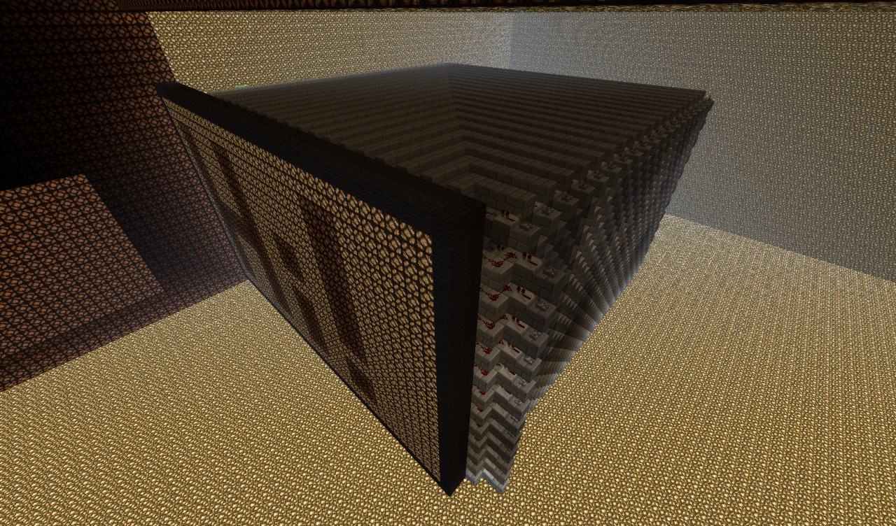 Redstone Lamp Programmable Monitor Minecraft Map
