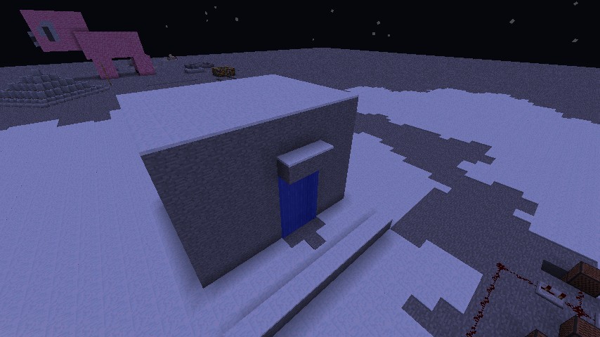 Waterfall base Minecraft Map