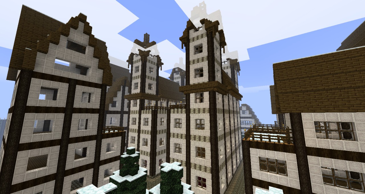 Town of Snoh - Mayors Mansion Minecraft Map