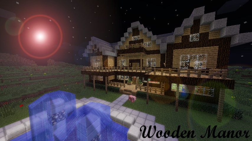 Wooden Manor Minecraft Map