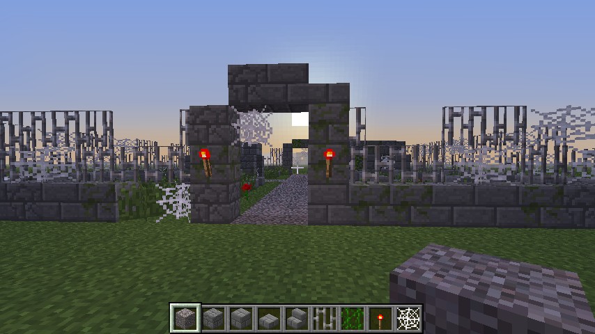 The cemetary Minecraft Map