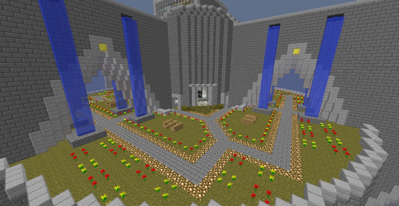 epic spawn area Minecraft Map