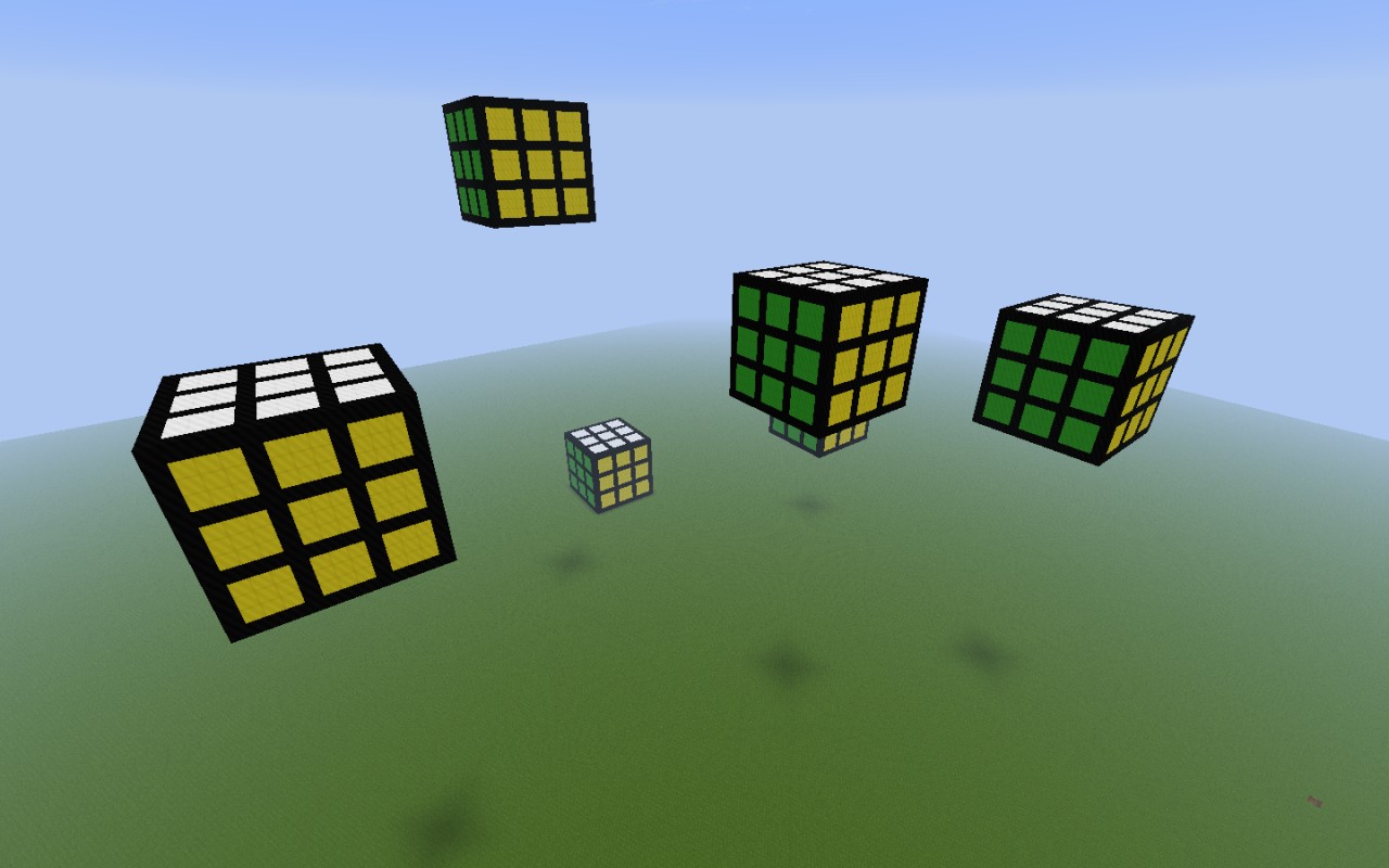 The World of Rubik's Cube's Minecraft Map
