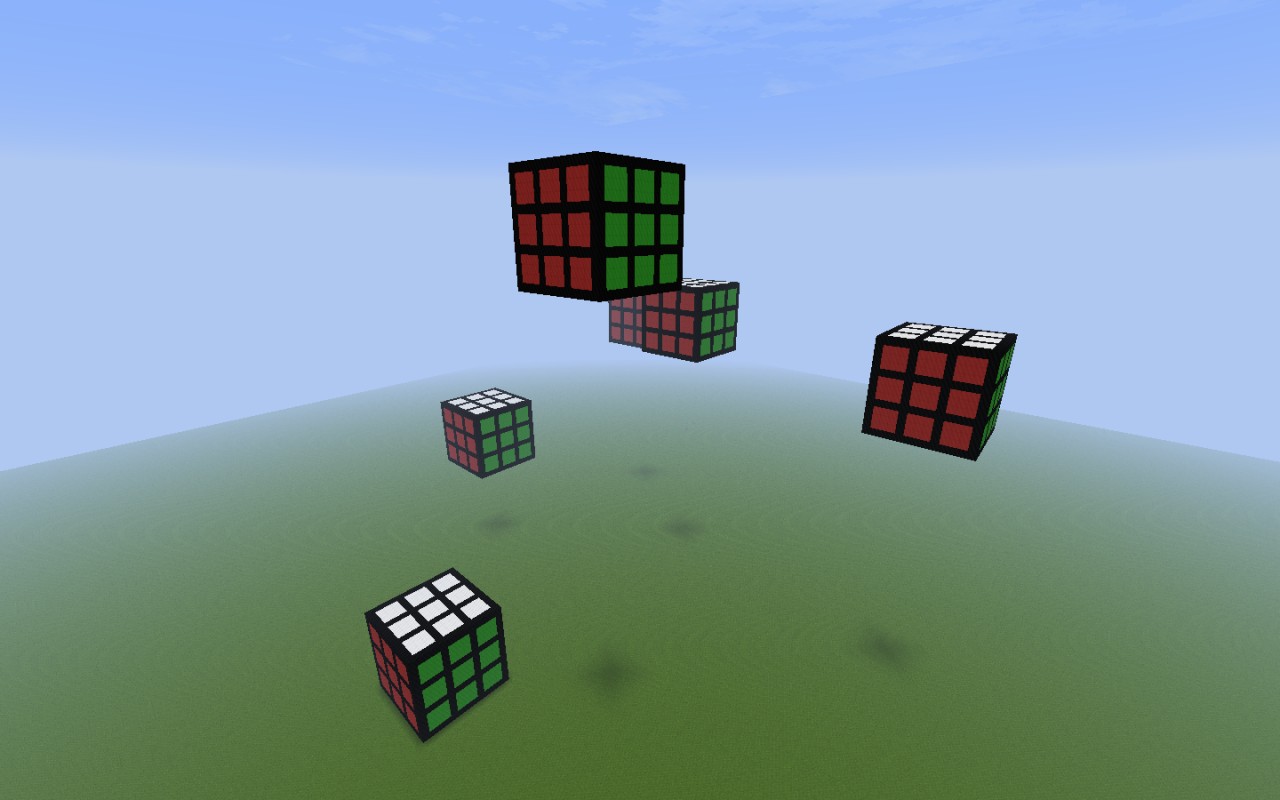 The World of Rubik's Cube's Minecraft Map