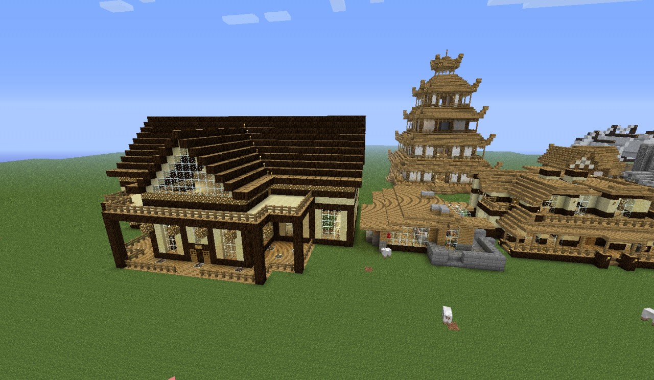 Single player building designs Minecraft Map