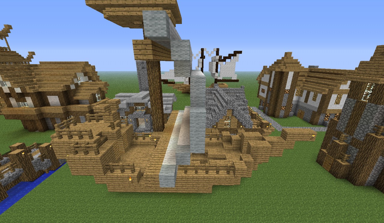 Single player building designs Minecraft Map
