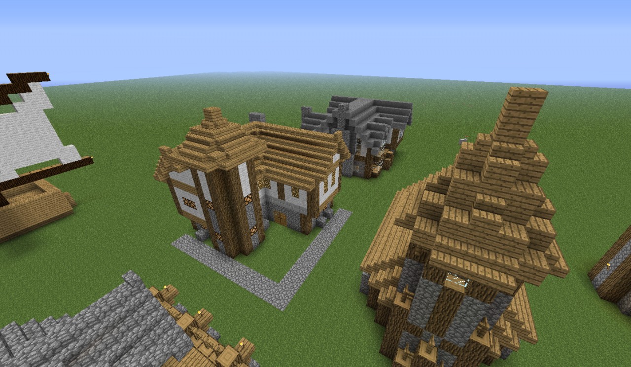 Single player building designs Minecraft Map