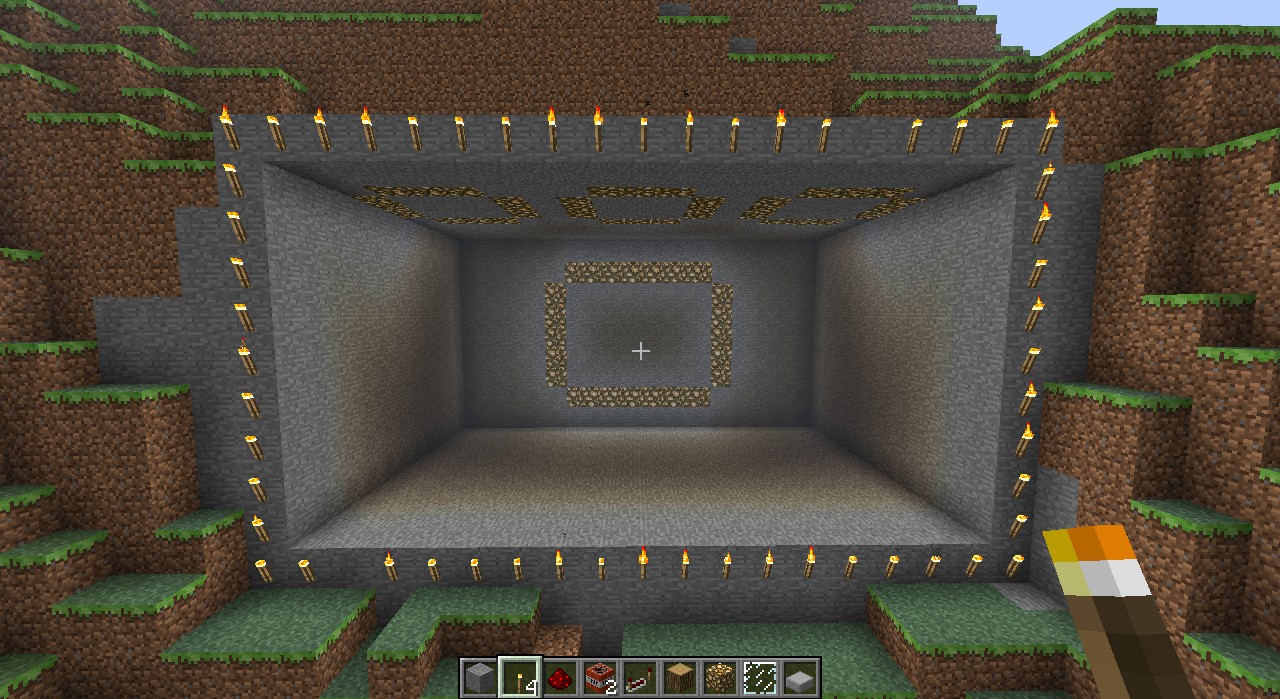 Stage that i used for a youtube video Minecraft Map
