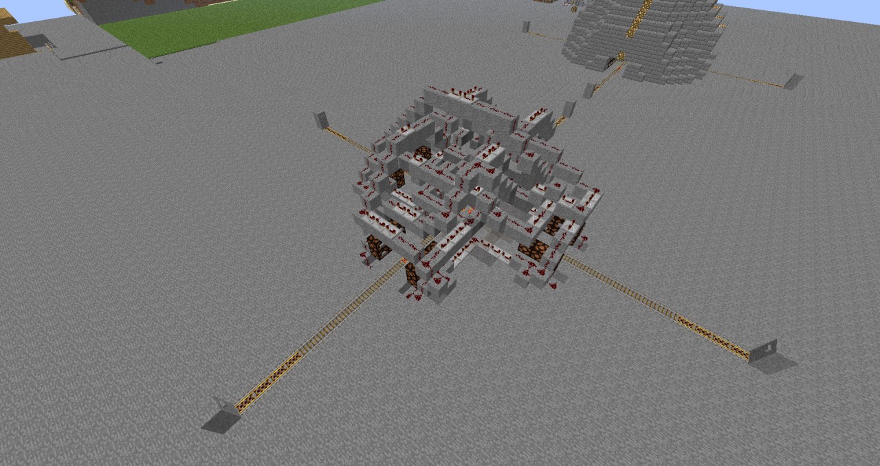 Minecart Steering System by Lagas Minecraft Map