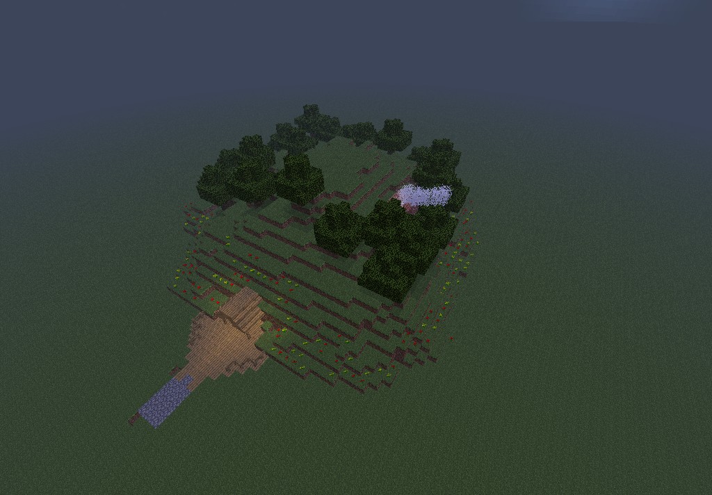 Hobbit Hole Minecraft Map