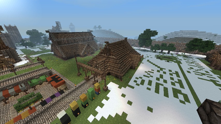 SMP buildings Minecraft Map