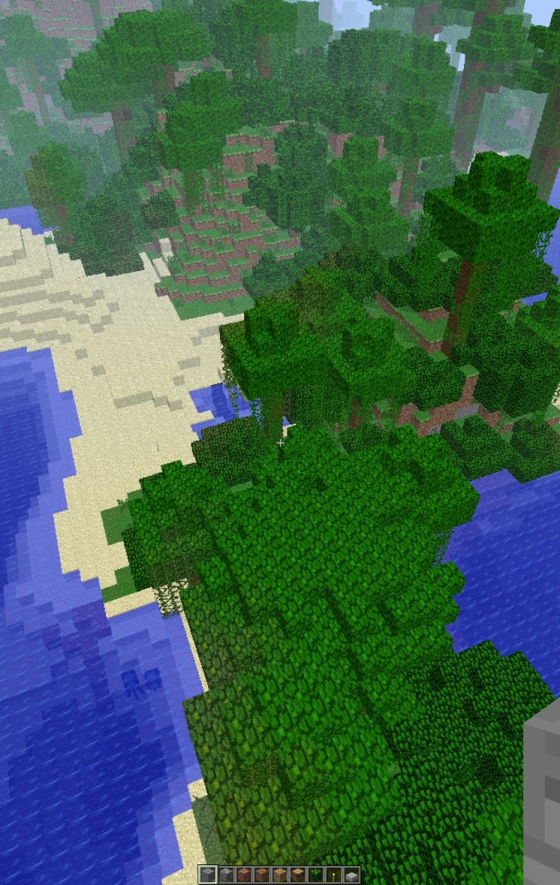 Jungle map seed Minecraft Map
