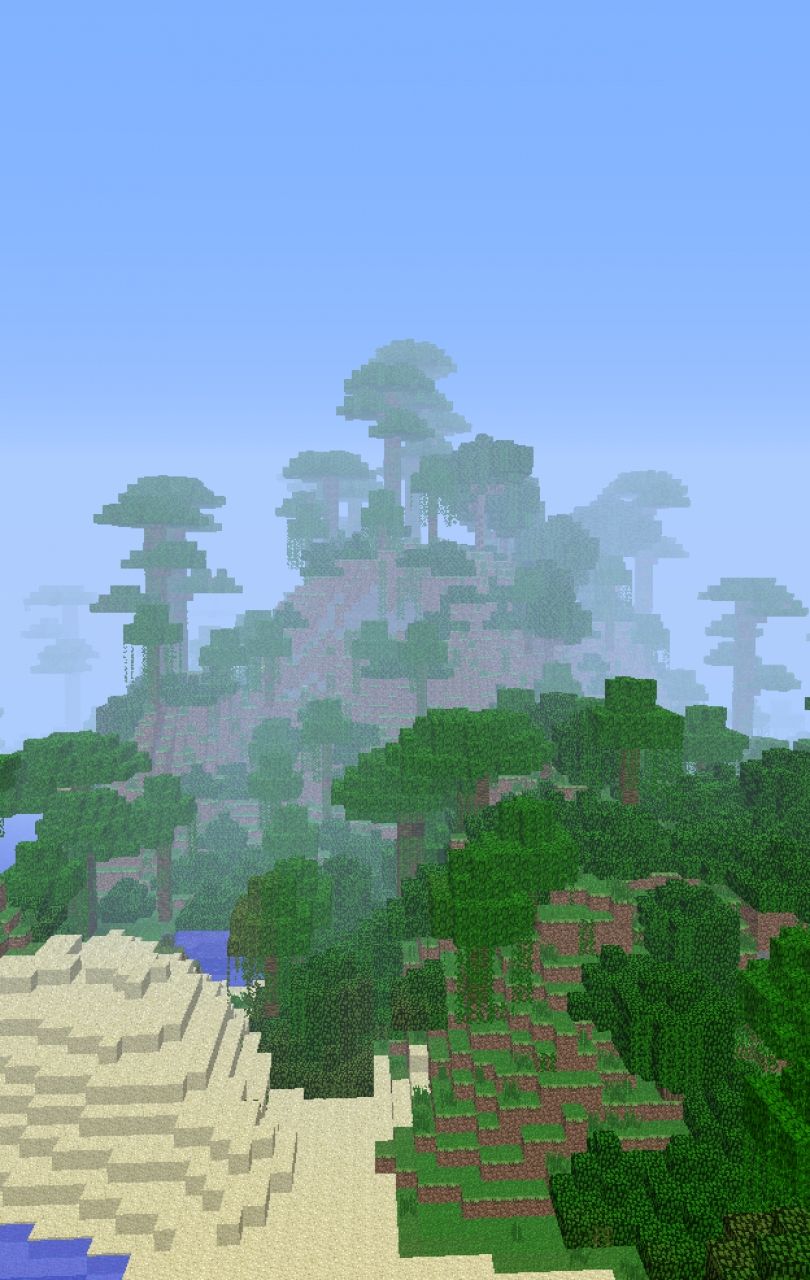 Jungle map seed Minecraft Map
