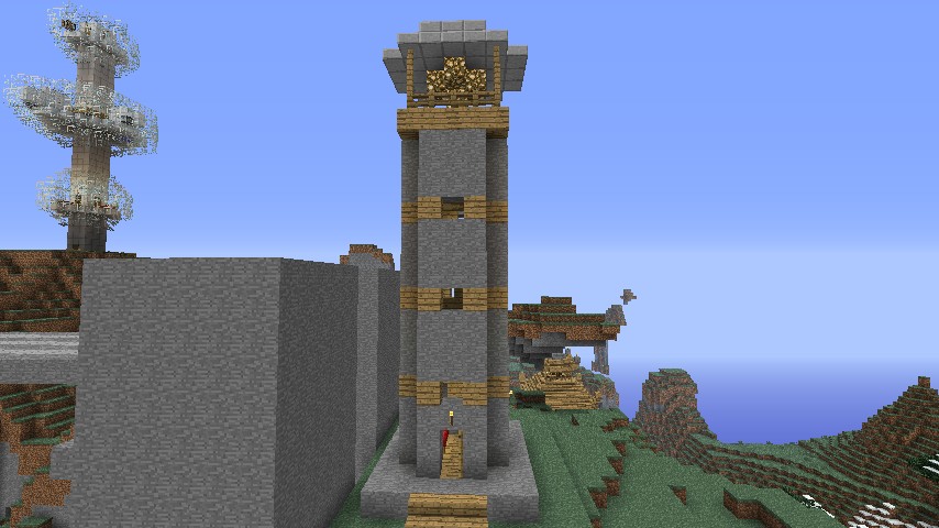 medieval watchtower Minecraft Map