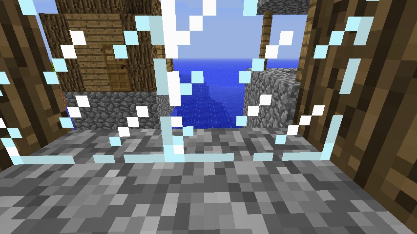 Village in Water Minecraft Map