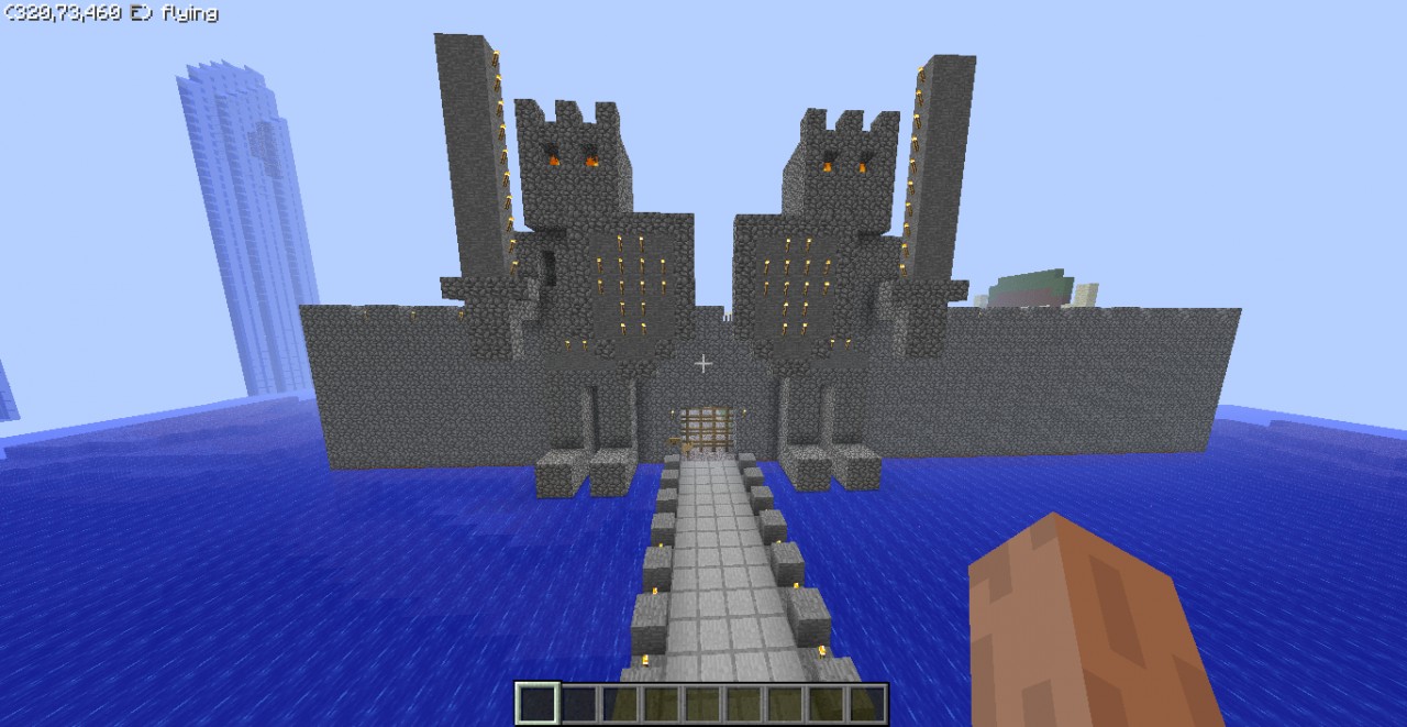 flaming armor guards! Minecraft Map