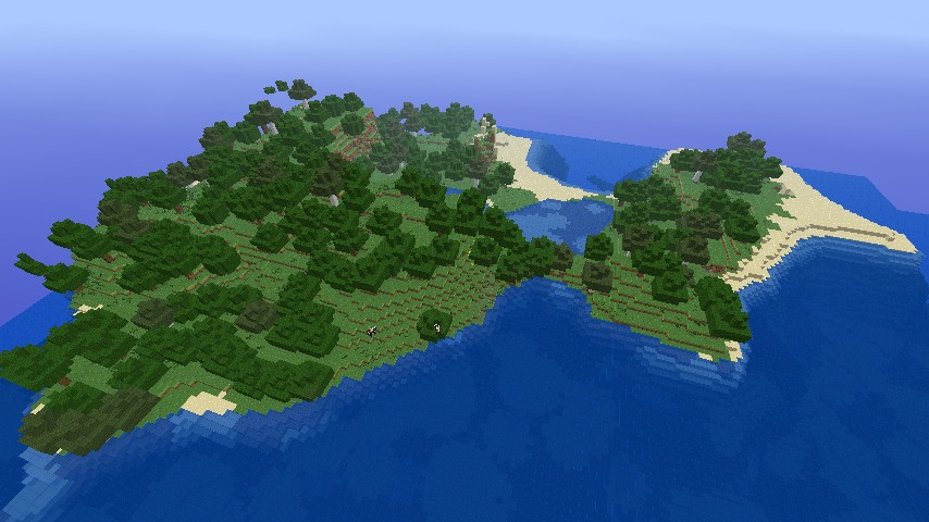 Serious Island Survival Minecraft Map