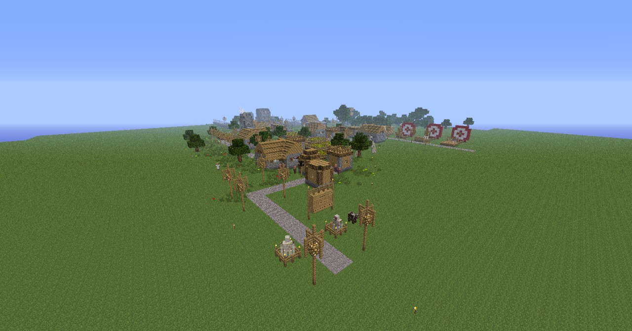 Improved Village Minecraft Map