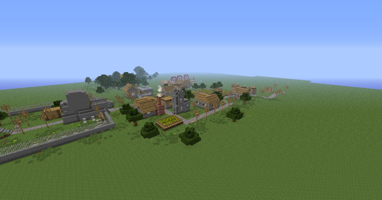Improved Village Minecraft Map