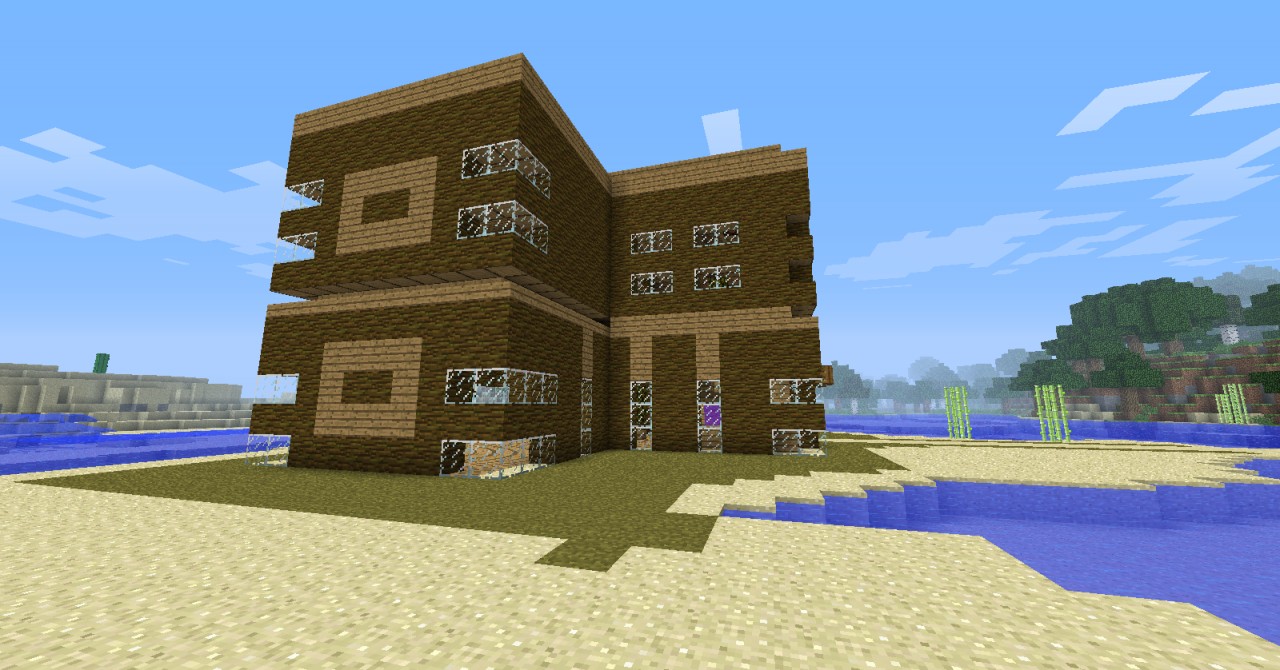 TROPICALA-desert biome home Minecraft Map