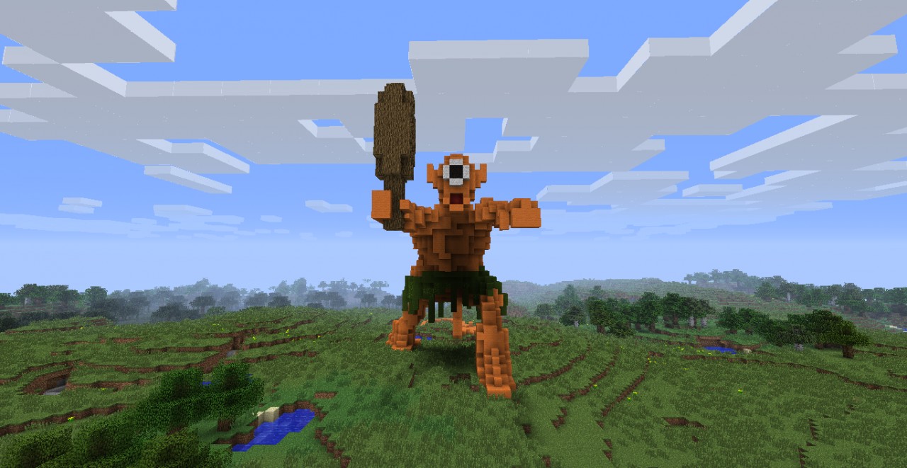MONSTER: TROLL GIANT Minecraft Map